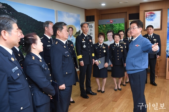 “경상북도 남·여 의용소방대 연합회장 취임”